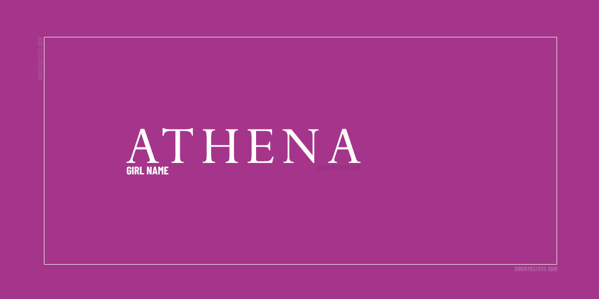 Athena Name Meaning, Origin & The "Wise Warrior" Affirmation – Boom ...
