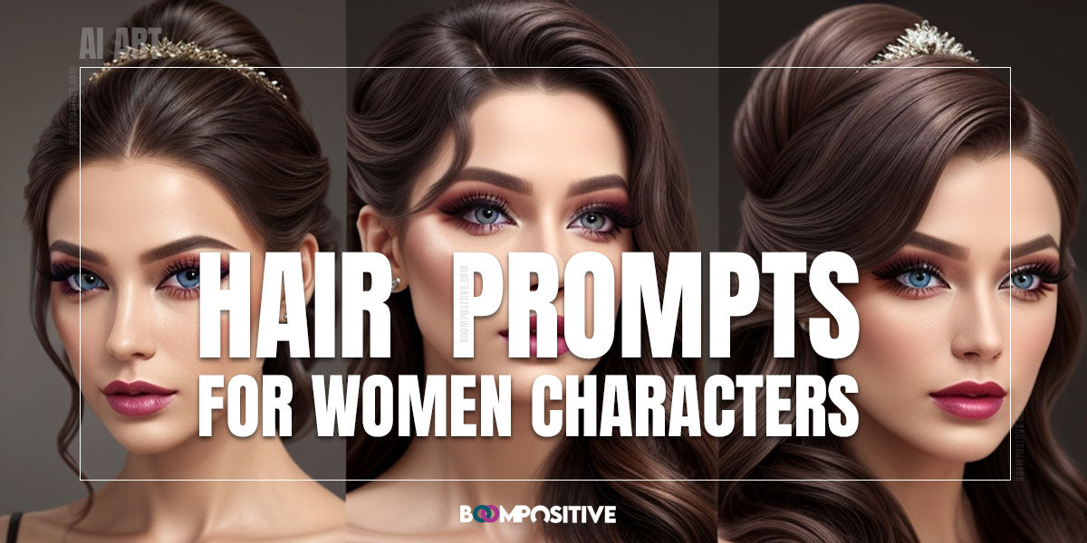 Hair prompts for women | Style, length, color & condition – Boom Positive