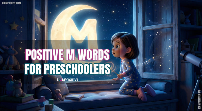 Positive M Words for Preschoolers: Magical & Merry – Boom Positive