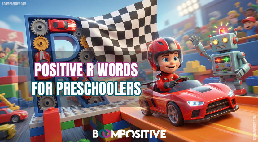 Positive R Words for Preschoolers: Radiant & Ready – Boom Positive