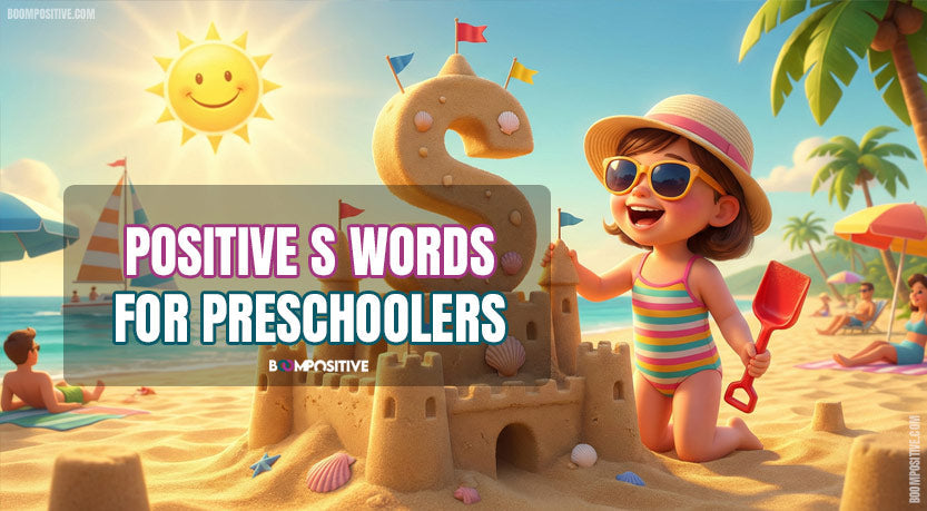 Positive S Words for Preschoolers: Super & Sweet – Boom Positive