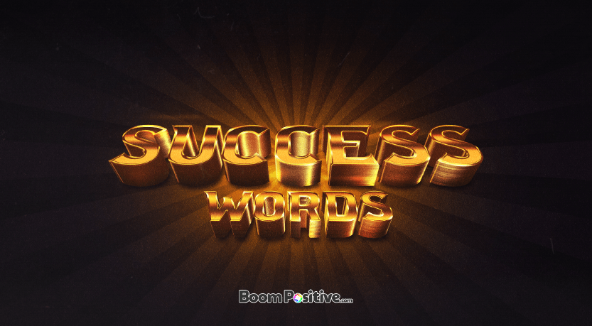 Success Words | Positive words to describe successful person – Boom ...