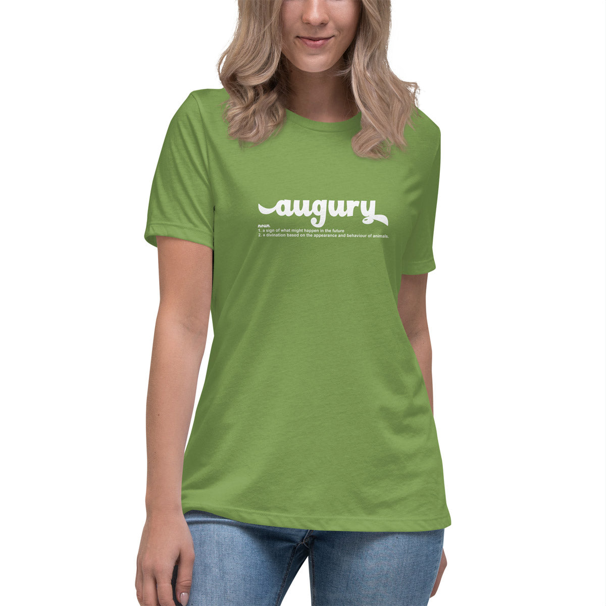 Augury Definition | Women's T-Shirt – Boom Positive